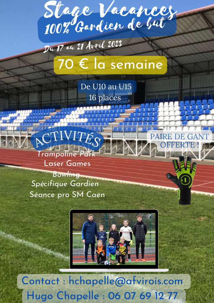 Un stage gardien à l' AF Virois